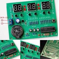Review Diy Kit Digital Clock AT89C2051 Jam PCB + Komponen set Dc 6v ...