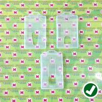 Review Tempat ID Card Warna Putih Bahan Plastik - ID Card Holder Putih ...