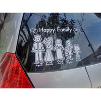 Jual Sticker Happy Family Terlengkap - Harga Murah April 2024 & Cicil 0%