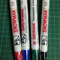Jual Spidol Snowman Permanent Murah & Terbaik - Harga Terbaru Juni 2024