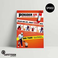 Review SP002 Poster K3 Safety A2 - CARA Alat Pemadam Api (APAR) | Tokopedia