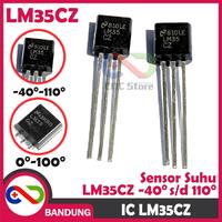 Review LM35CZ LM35 TEMPERATURE SENSOR TO-92 SENSOR SUHU | Tokopedia
