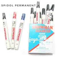 Review SPIDOL SNOWMAN PERMANEN SPIDOL SNOWMAN MARKER PERMANEN SPIDOL ...