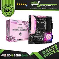 Review ASRock B450M Steel Legend PINK Limited Edition - AM4 | Tokopedia