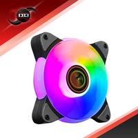 Review CUBE GAMING ACROIS - Frameless - RGB RAINBOW LED 12CM | Tokopedia