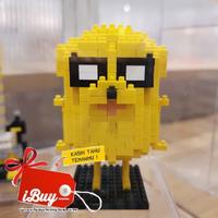Review Miniso Jake The Dog Adventure Time Lego Micro Particle Bricks ...