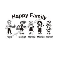 Jual Sticker Happy Family Terlengkap - Harga Murah Juni 2024 & Cicil 0%