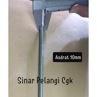 Review Asdrat Galvanis 10mm, Drat Panjang Galvanis, Besi Drat Panjang ...