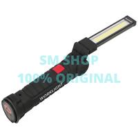 Review Lampu Kerja / Worklight Senter COB Magnetic Flashlight LED 2000 ...