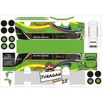 Review DIY Miniatur Bus Gunung Harta Papercraft Lembaran | Tokopedia