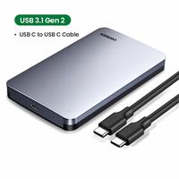 Review Ugreen enclosure hardisk Usb3.1 gen2 Type C case silver-70499 ...