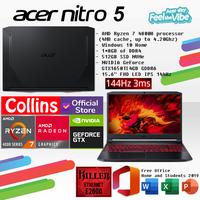 Review ACER PREDATOR NITRO 5 AN515-44 RYZEN 7-4800H 8GB 512GB GTX1650TI ...