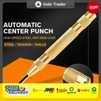 Review Penanda Titik Bor Senter / Alat Marking Besi Penitik Lubang Pada ...