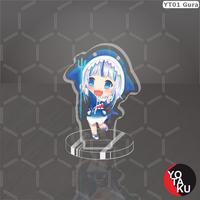 Review Mini Standee Figure Anime Akrilik Hololive Gawr Gura MST68 seri ...