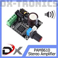 Jual [HARGA SATUAN] PAM8610 Digital Stereo Amplifier 12V With Potentio ...