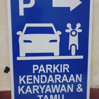 Jual Rambu tanda Parkir. jual Rambu lalu lintas murah. Custom rambu ...