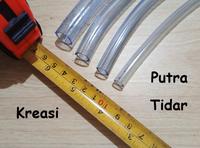 Promo Selang Bening Transparan Tebal (Order Per Meter) - 1/2" - 12mm ...