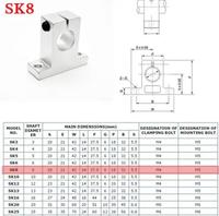 Jual Vertical Axis Bracket Holder Linear SK13 SK16 Shaft Support 13mm ...