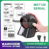 Promo Scanner Barcode Honeywell MS7120 MK7120 1D Orbit Port Serial ...