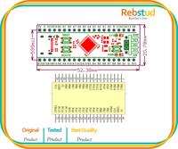 Jual MicroPython Board STM32 STM32F4 STM32F411CEU6 + 4MB Flash memory ...