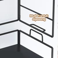 Jual Rak Meja Kerja Minimalis Dekorasi Hias Ruang Kerja Tempat Buku ...