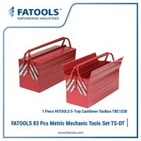 Jual FATOOLS FT-TSDT 83 Piece Mechanic Tool Set Metric with 5 Tray Tool ...