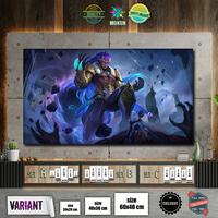 Jual Hiasan Dinding Pajangan Poster Kayu Mobile Legends Badang - Badang ...