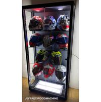 Jual RAK HELM LEMARI HIAS KACA PAJANGAN PAJANG KRISTAL KAYU KOLEKSI ...