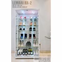 Jual LEMARI RAK DISPLAY CABINET SHOWCASE ETALASE SEPATU SNEAKERS ...