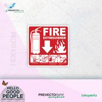 Jual Sticker Safety K3 Cara Menggunakan APAR Alat Pemadam Api Ringan ...