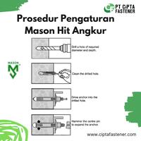 Jual Dynabolt High Anchor/ Hit Anchor M8 x 50mm "MASON" - M8 x 70mm - Jakarta Pusat - Cipta ...