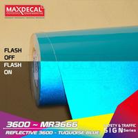 Jual [Meteran] Maxdecal Reflective Scotlite 3666 Turquoise Blue 60cm ...