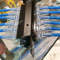 Jual patch panel 24 port rj 45 to rj 45/ patch panel 24 port lengkap ...