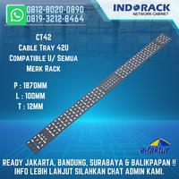Jual INDORACK 19 INCH SERIES CABLE TRAY VERTICAL 20U/ 27U / 32U / 42U ...