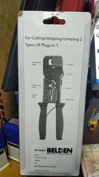 Jual Belden CAT6 Crimping Tool Modular Plug RJ45 RJ11 ORIGINAL ...