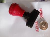 Jual Stempel Custom Cap Logo Flash Stampel Stamp - Merah, Petak 1340 mm ...