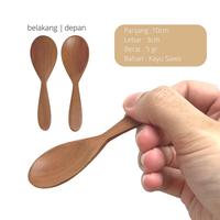 Jual KIMI LIVING SENDOK KAYU PREMIUM food grade untuk pelengkap TOPLES ...