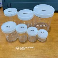 Jual pot plastik bening 20cc / Pot Bening 20cc / pot urine 20cc 20ml ...