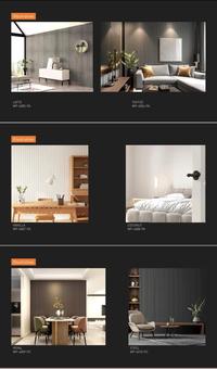 Jual TACO WPC DECO WALL PANEL - SMALL GROOVES 480MM*20MM - STEEL 4010PC ...