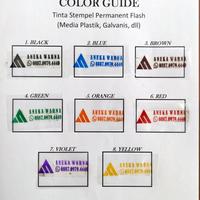 Jual tinta permanent flash semua media - Hitam, 100 mili - Kab ...