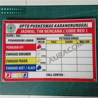 Jual TERLARIS Papan Code Red Akrilik Siap Pakai | Melayani Desain ...