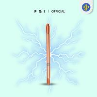 Jual PGI | Grounding Rod Bonded / Copper Rod Besi Lapisan Tembaga - 3/4 ...