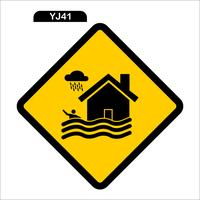 Jual RAMBU DARURAT EVAKUASI BENCANA 60x60 CM - KODE YM41, PLAT+ASAHI ...