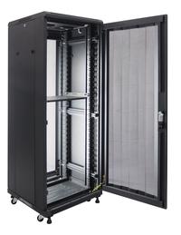 Jual INDORACK CLOSE RACK 27U DEPTH 600MM PERFORATED DOOR - IR6027P ...