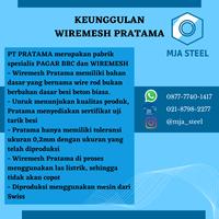 Jual BESI WIREMESH M4 M5 M6 WIRE MESH 4 5 6 MM 4MM ROLL FULL SNI ...