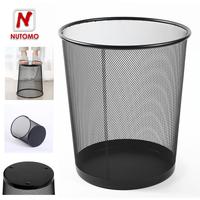 Promo Tempat Sampah Keranjang Jaring Besi Tong Bulat Metal Trash Bin ...