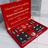 Jual pangkat Kompol polisi PDH PDU sepaket set box custom - Kab ...