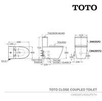 Promo TOTO Closet CW635PJ/SW635JP2 (Strap) | Closet Duduk - Kloset ...