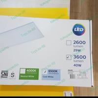 Jual PHILIPS RC091V Panel Light Ceiling 120x30 40W 40Watt Led36 Cool White - Jakarta Pusat ...