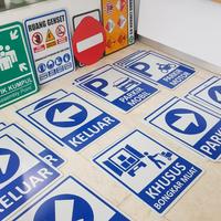 Jual Rambu Dilarang Masuk - Forbidden 35cm x 50cm Plat Alumunium - Kota ...